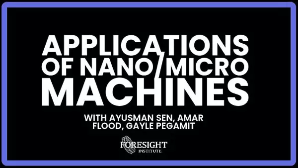 Enabling Applications of Nano/Micro Machines - Foresight Institute
